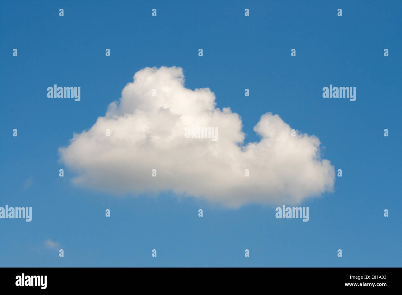 blue sky and small cloud Stock Photo - Alamy