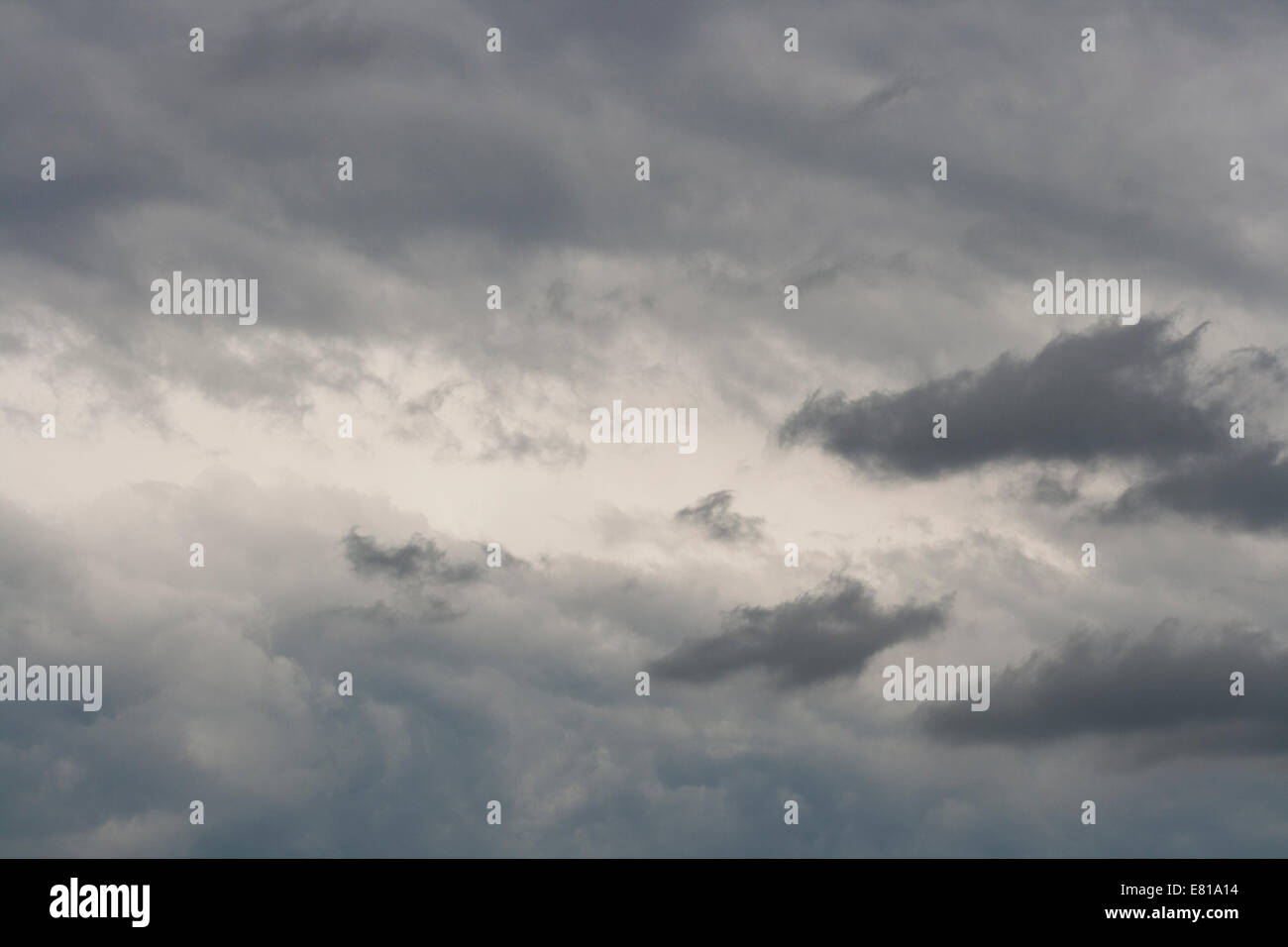 Dark, Ominous Clouds Promise Rain and poor Weather Stock Photo - Alamy