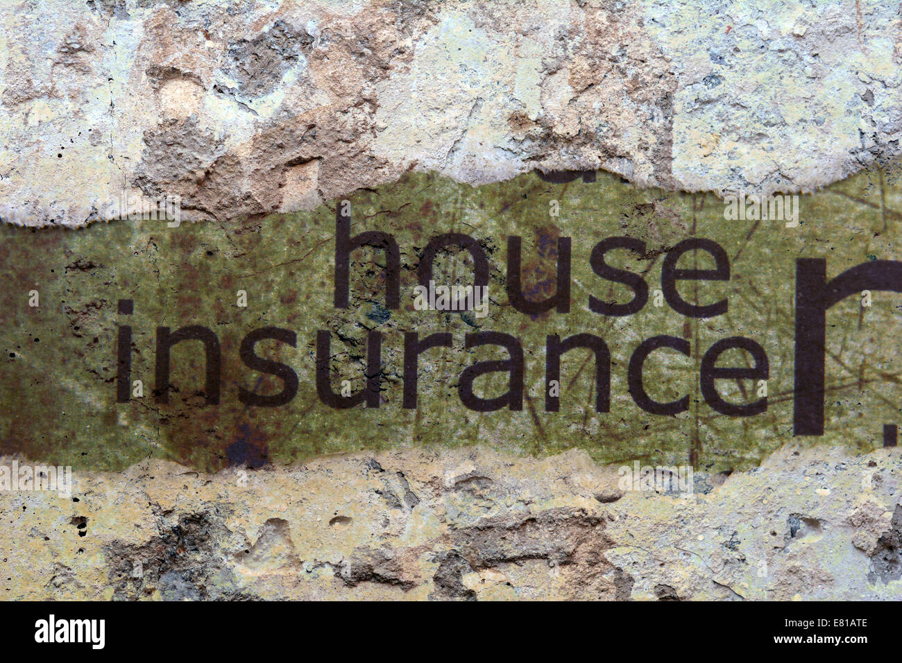 House insurance concept Stock Photo - Alamy