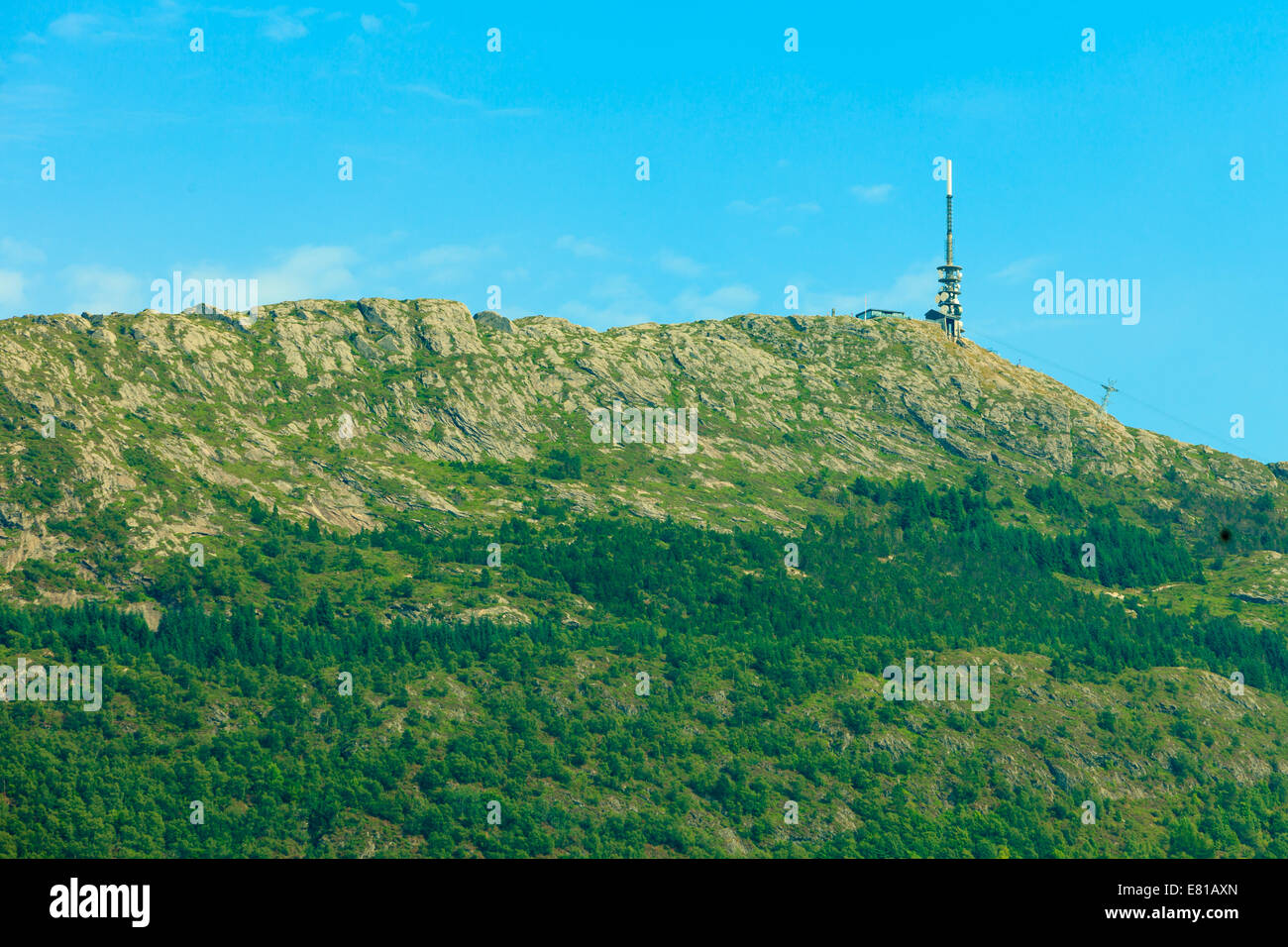 Bergen - gate to the fjord in Norway, Scandinavia Stock Photo - Alamy