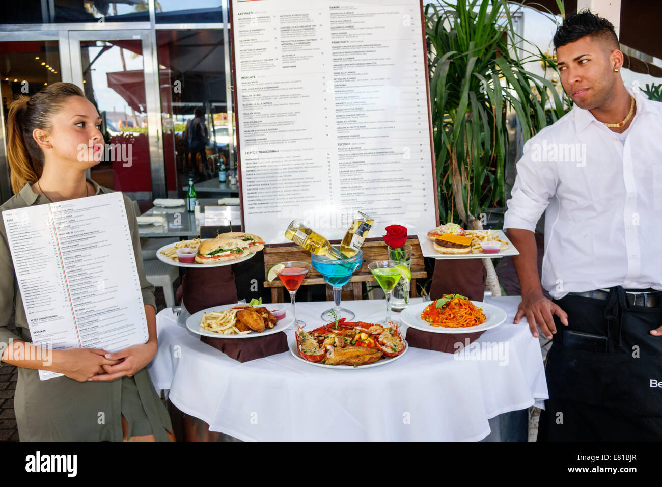 Miami Beach Florida,Ocean Drive,restaurant restaurants food dining ...