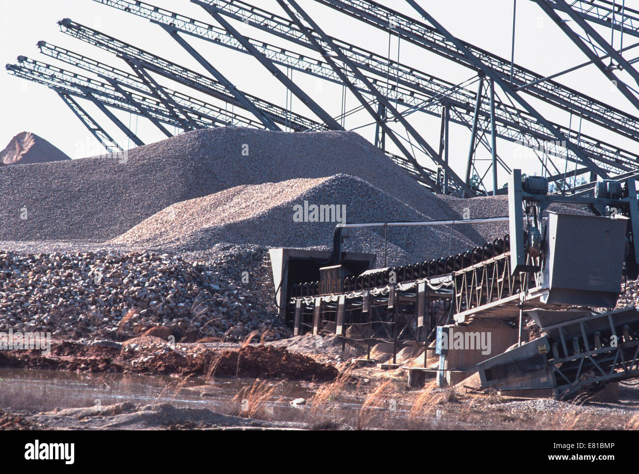Gravel Pit Excavation in Pennsylvania Stock Photo - Alamy