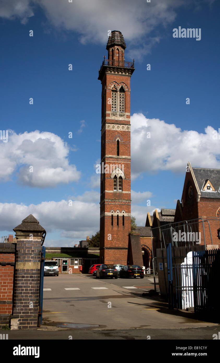 Severn Trent Water works tower, Edgbaston, Birmingham, England, UK ...