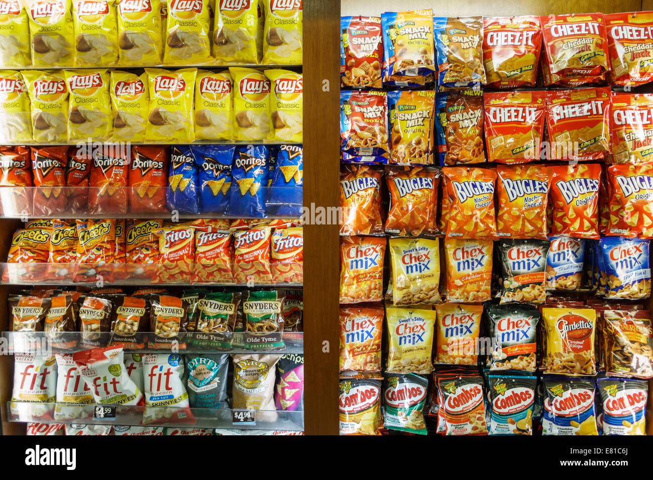 Bags of chips High Resolution Stock Photography and Images - Alamy