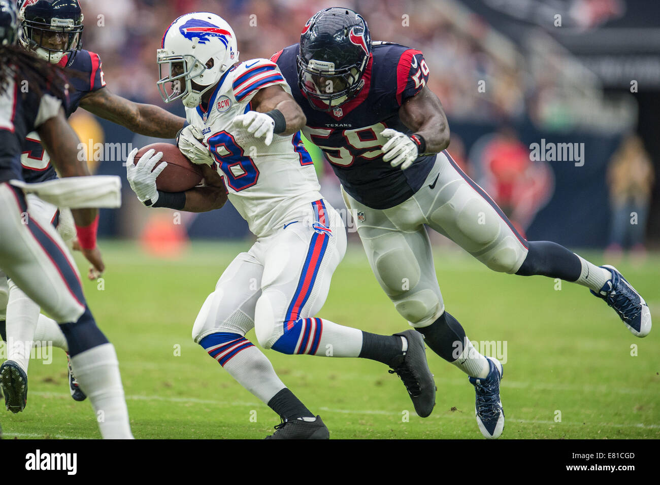 Houston, Texas, USA. 28th Sep, 2014. Buffalo Bills running back C.J ...