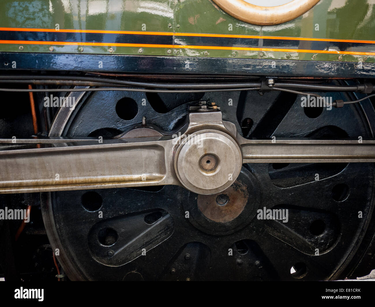 Battle of Britain class steam locomotive, 34067 Tangmere Stock Photo ...
