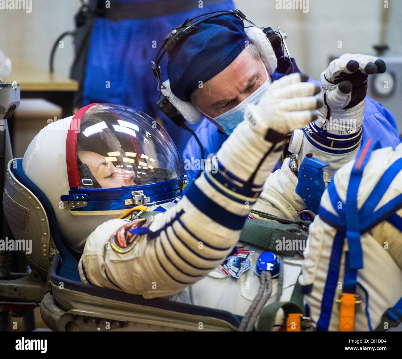 International Space Station Expedition 41 cosmonaut Elena Serova of the ...