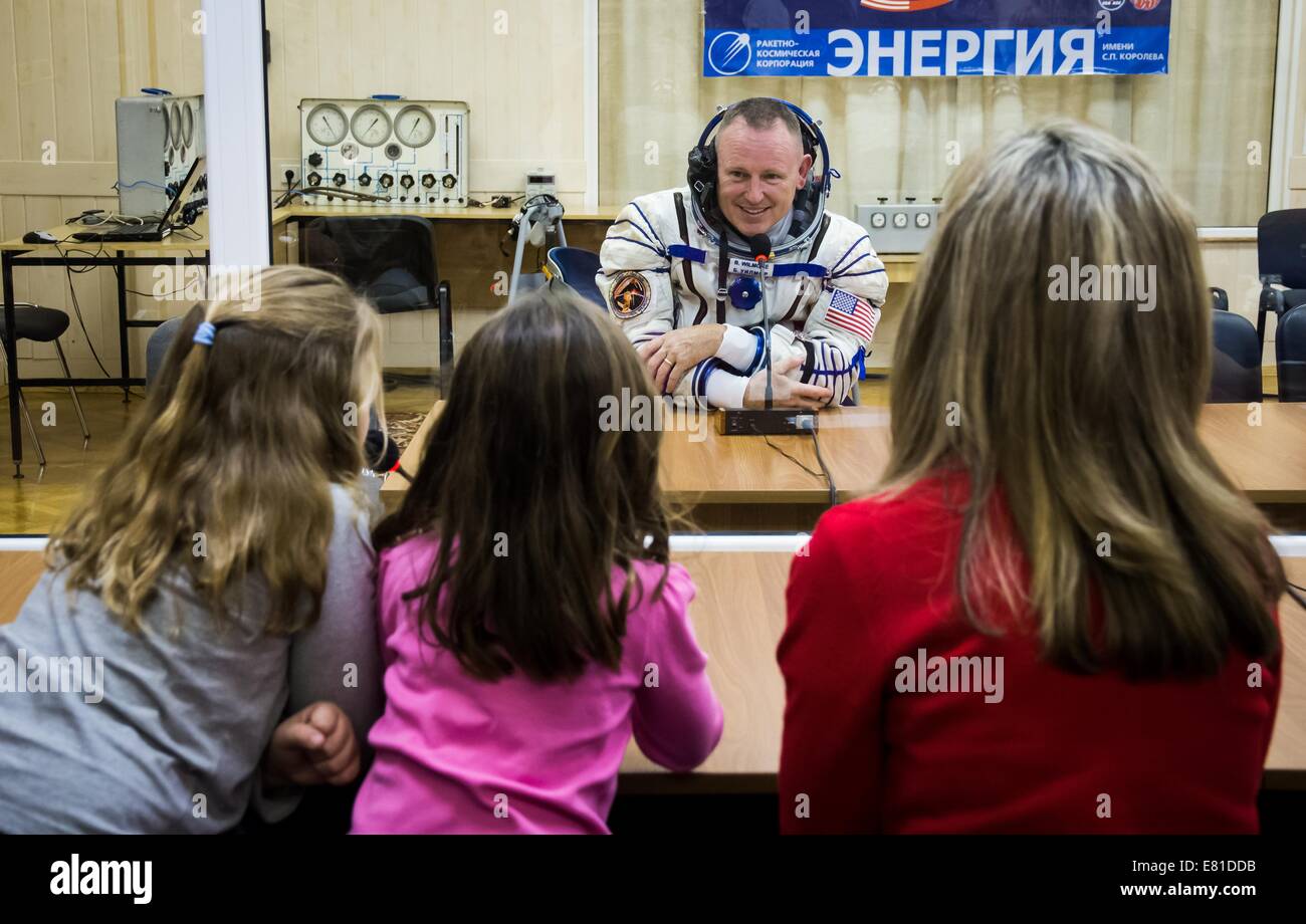 International Space Station Expedition 41 astronaut Barry Wilmore of ...