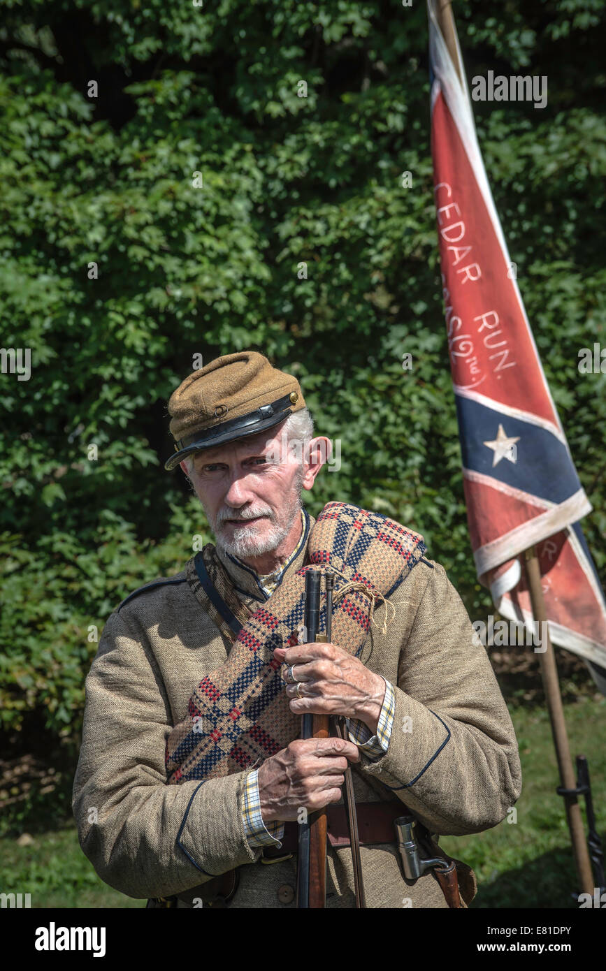 Lancaster, PA, USA. 28th Sep, 2014. Civil War encampment reenactors at ...
