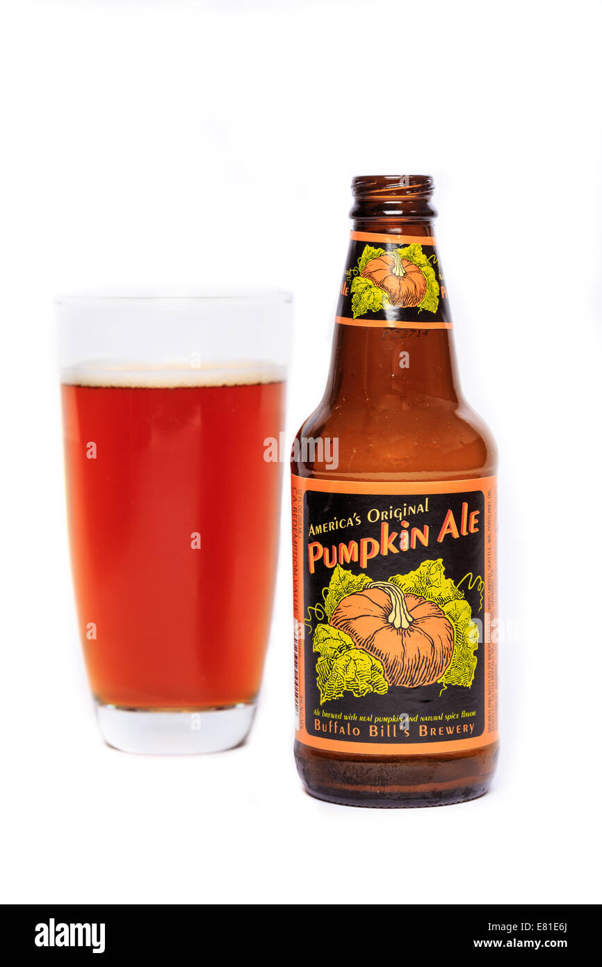 Buffalo Bill's Brewery Pumpkin Ale Stock Photo - Alamy
