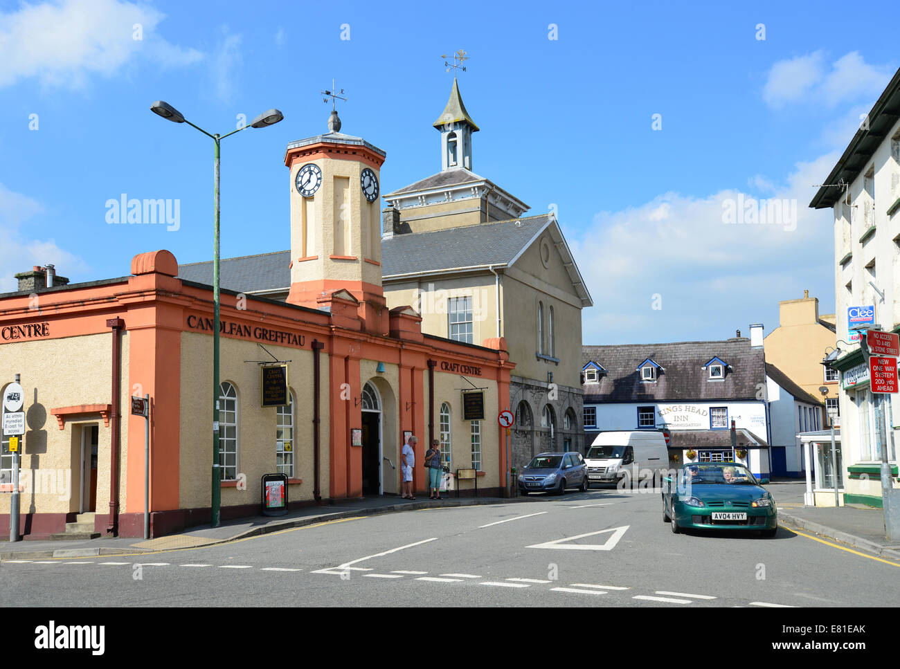 Llandovery craft centre hi-res stock photography and images - Alamy