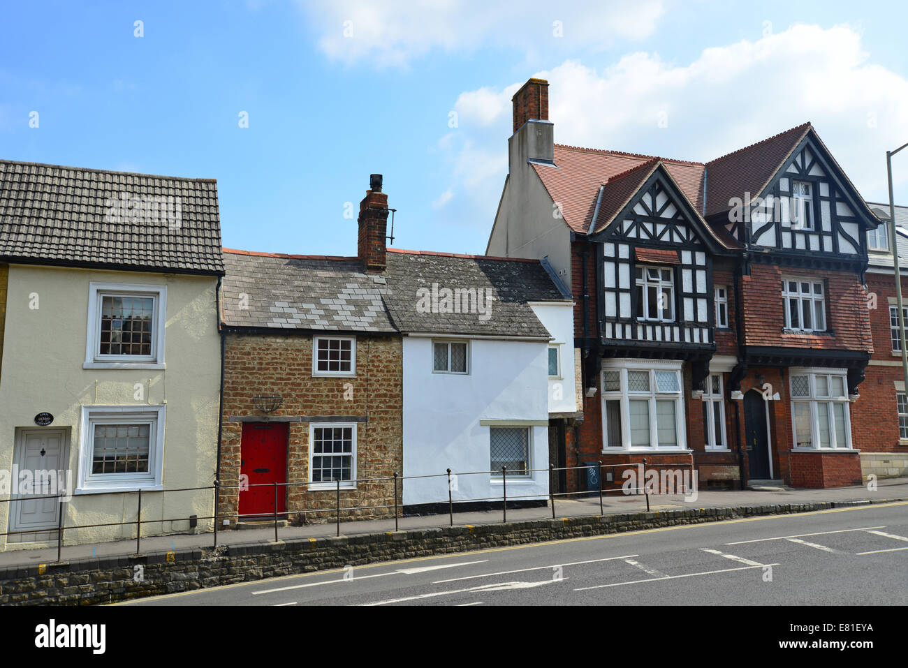 Swindon old town, houses hi-res stock photography and images - Alamy