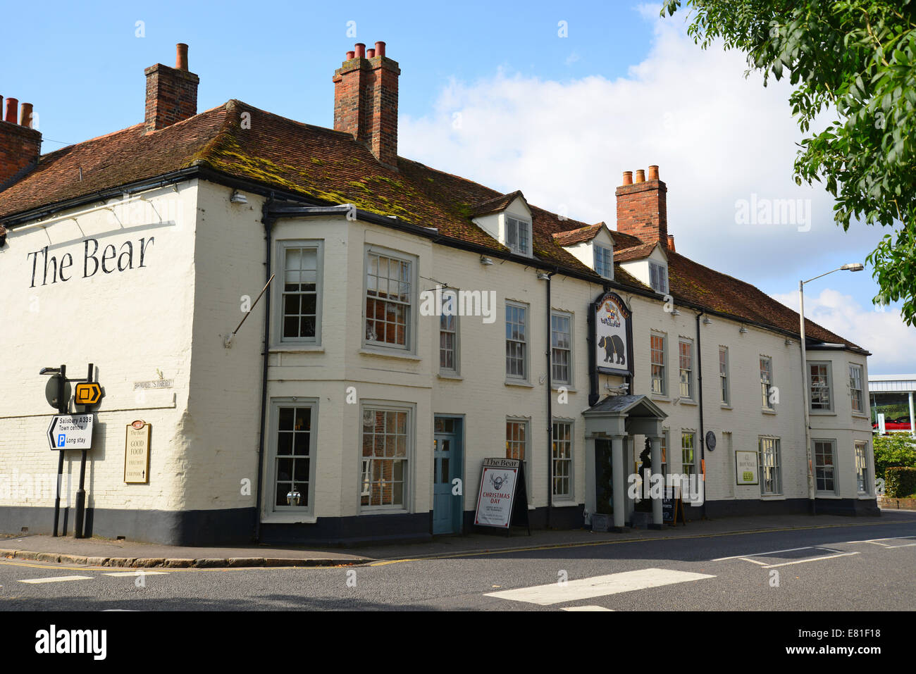 18th century The Bear Hotel, Charnham Street, Hungerford, Berkshire ...