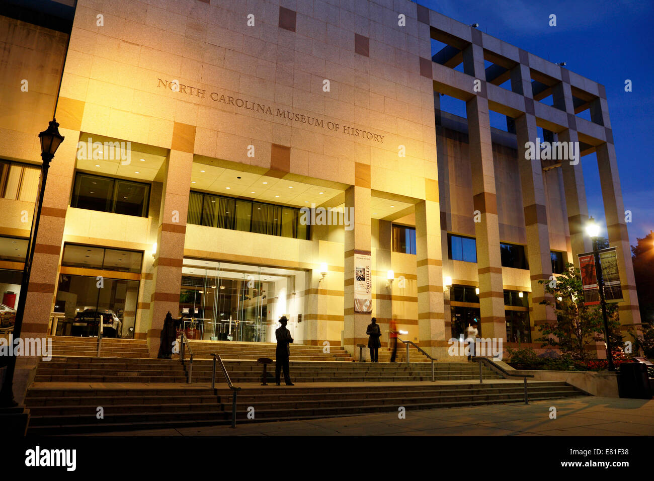 Raleigh North Carolina NC museum of History in downtown Stock Photo - Alamy