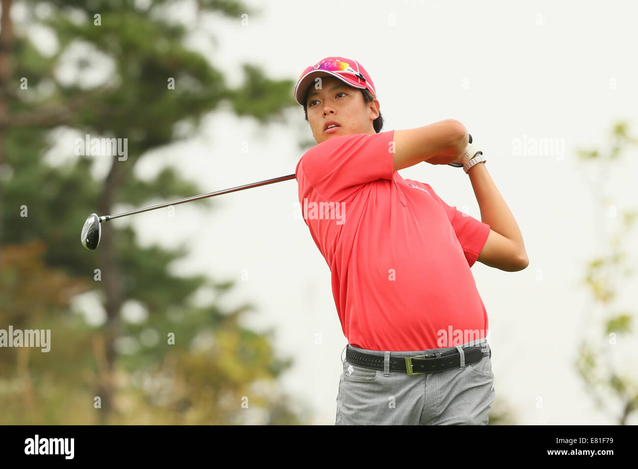 Incheon, South Korea. 28th Sep, 2014. Shohei Hasegawa (JPN) Golf : Men ...