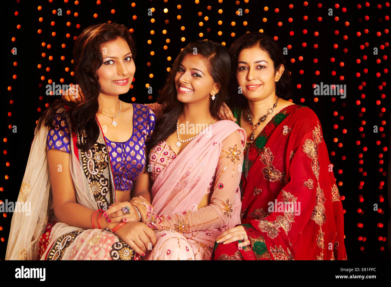 indian friends diwali Festival Stock Photo - Alamy