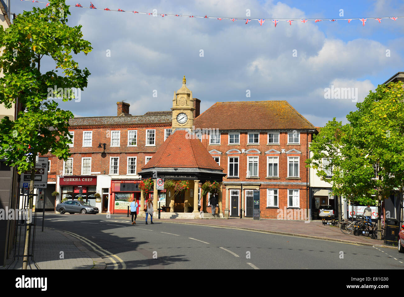 Newbury Clock Tower, The Broadway, Newbury, Berkshire, England, United ...