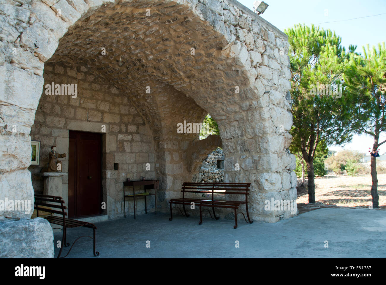 Mar Mema Church, Batroun, north Lebanon Stock Photo - Alamy