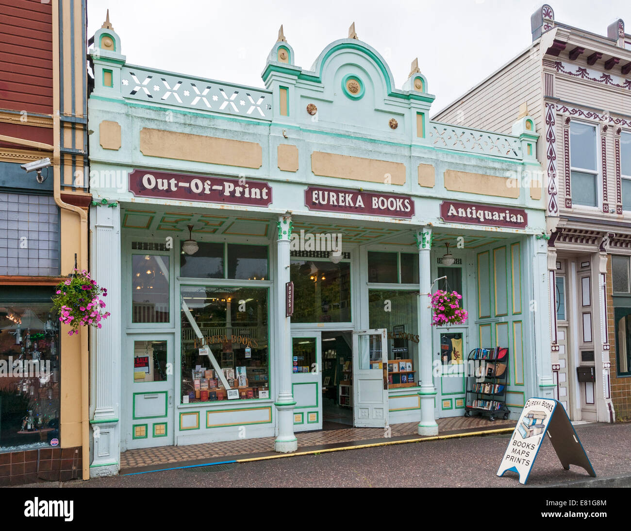 California, Eureka Books, bookstore Stock Photo - Alamy