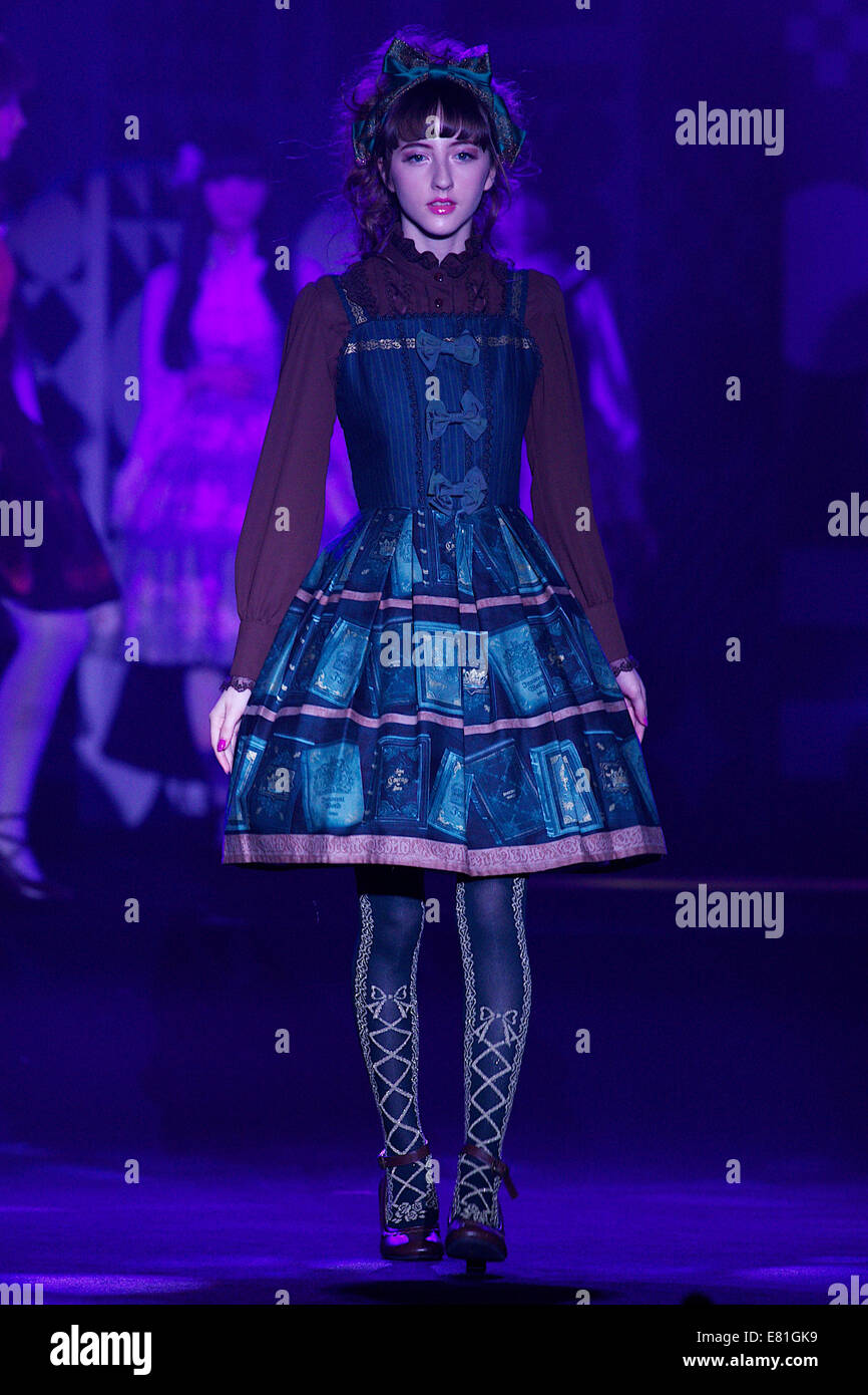 Beckii Cruel, September 28, 2014, Tokyo, Japan : Model Beckii Cruel ...