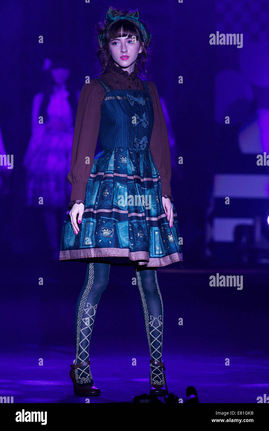 Beckii Cruel, September 28, 2014, Tokyo, Japan : Model Beckii Cruel ...