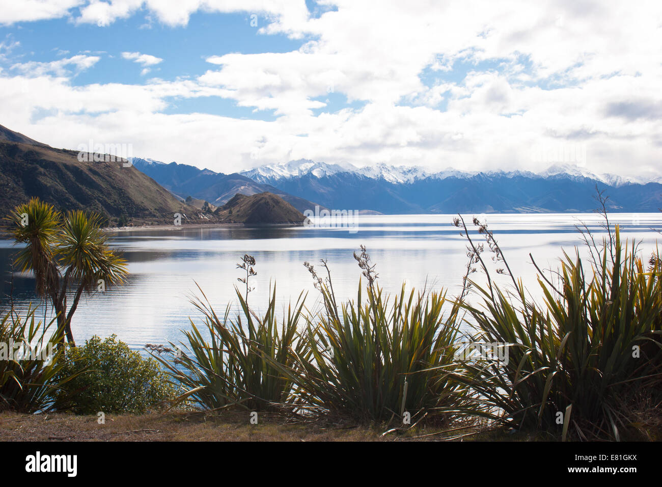Alpine Landscape, South Island, New Zealand Stock Photo - Alamy