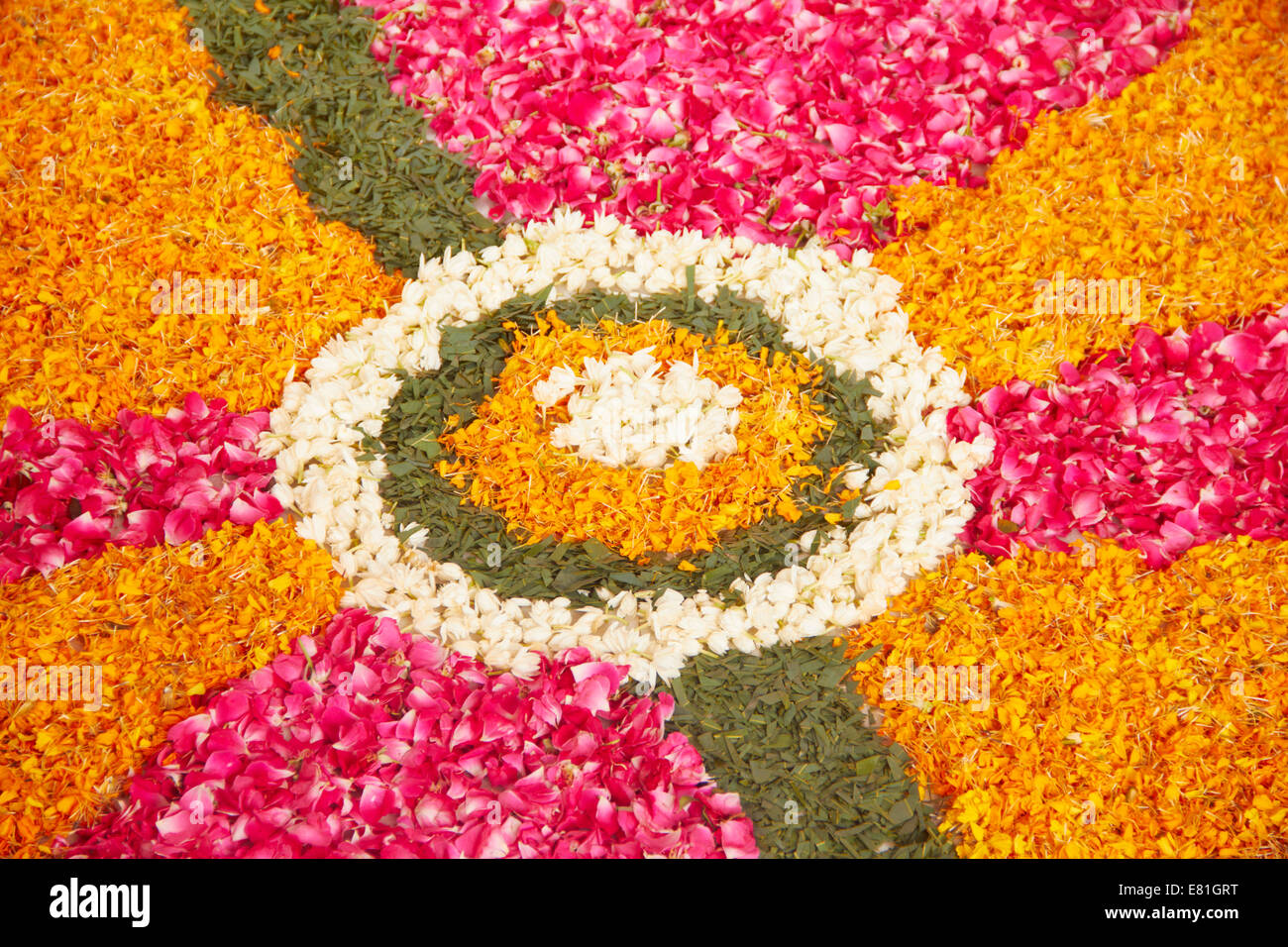 indian Festival diwali Rangoli Stock Photo - Alamy