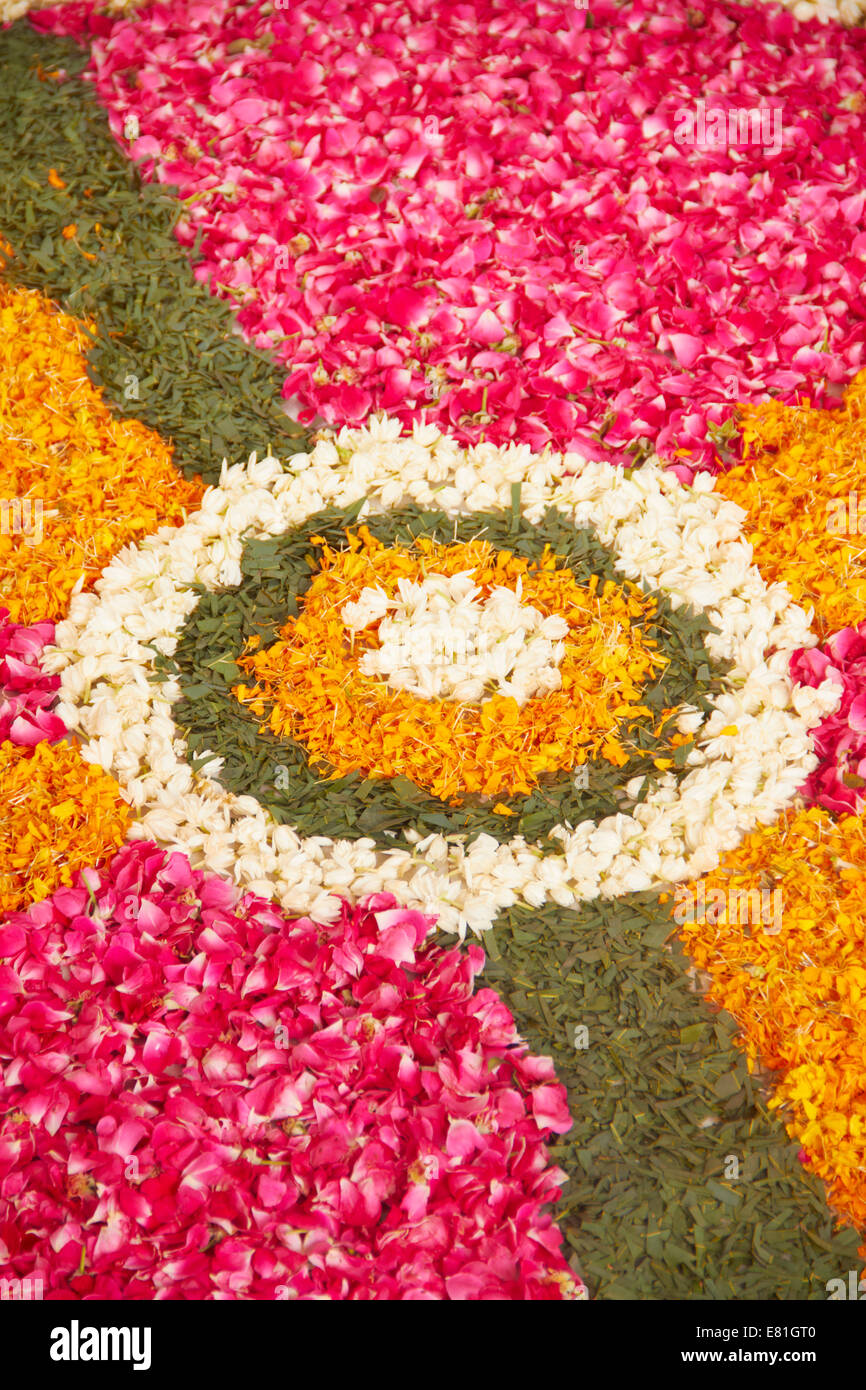 indian Festival diwali Rangoli Stock Photo - Alamy