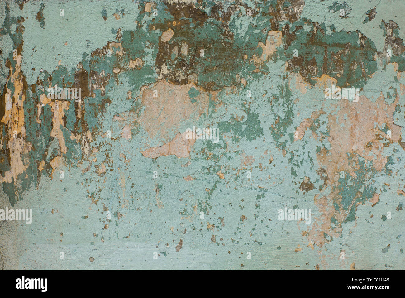 old wall texture with lots of old flaking Stock Photo - Alamy