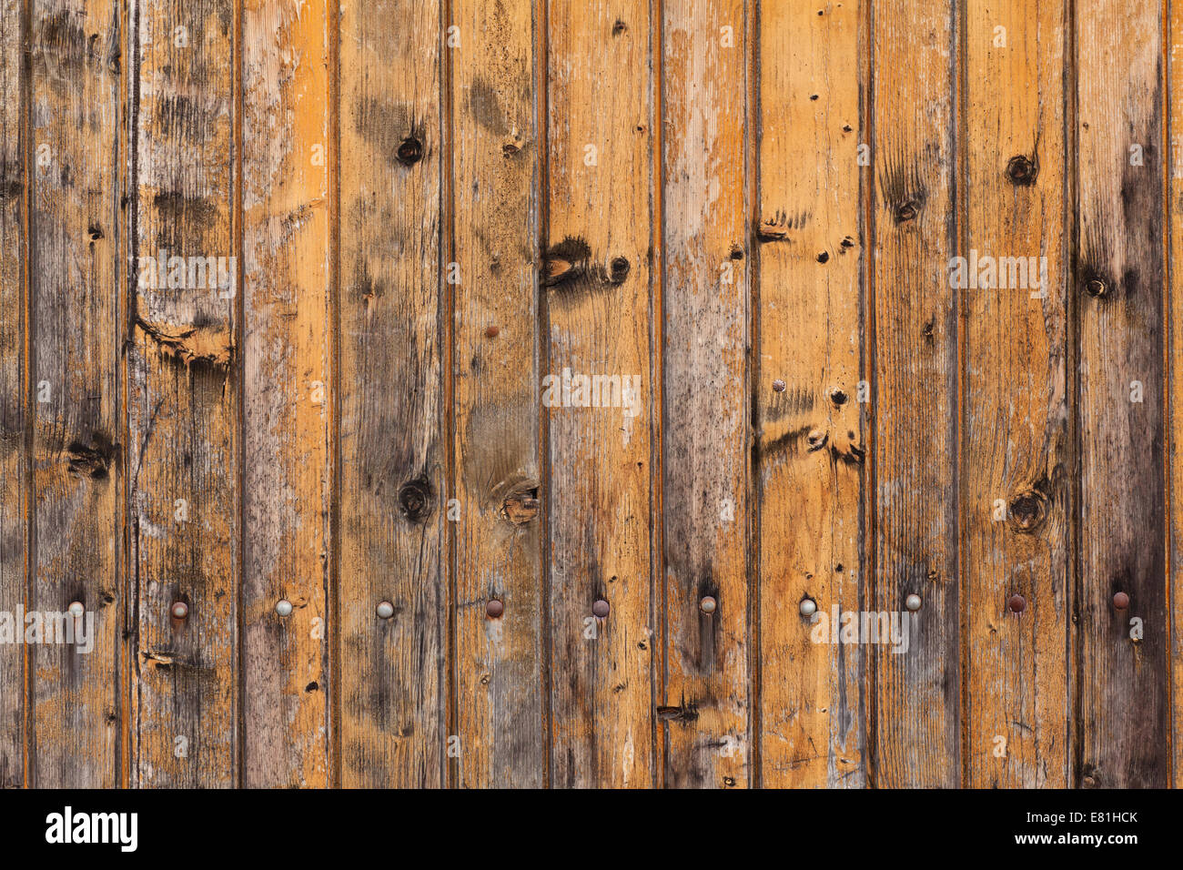 weathered wooden fence texture Stock Photo - Alamy