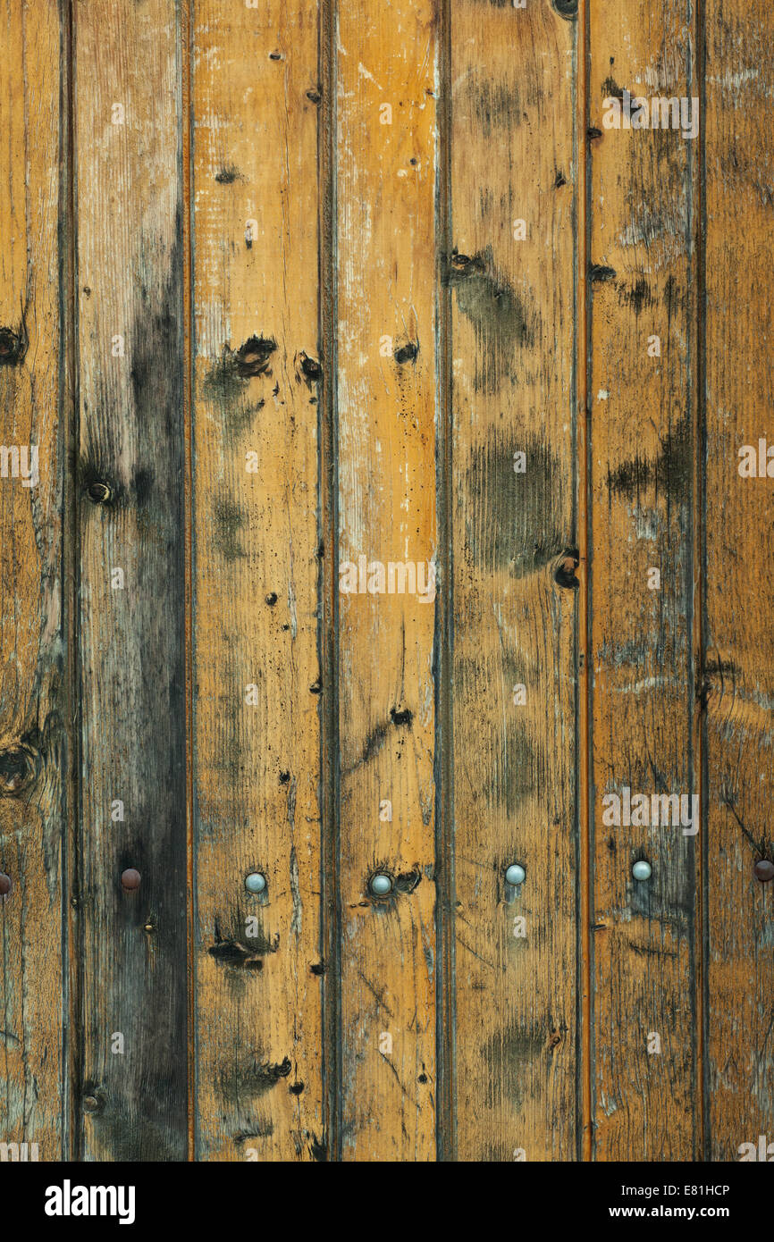 weathered wooden fence texture Stock Photo - Alamy