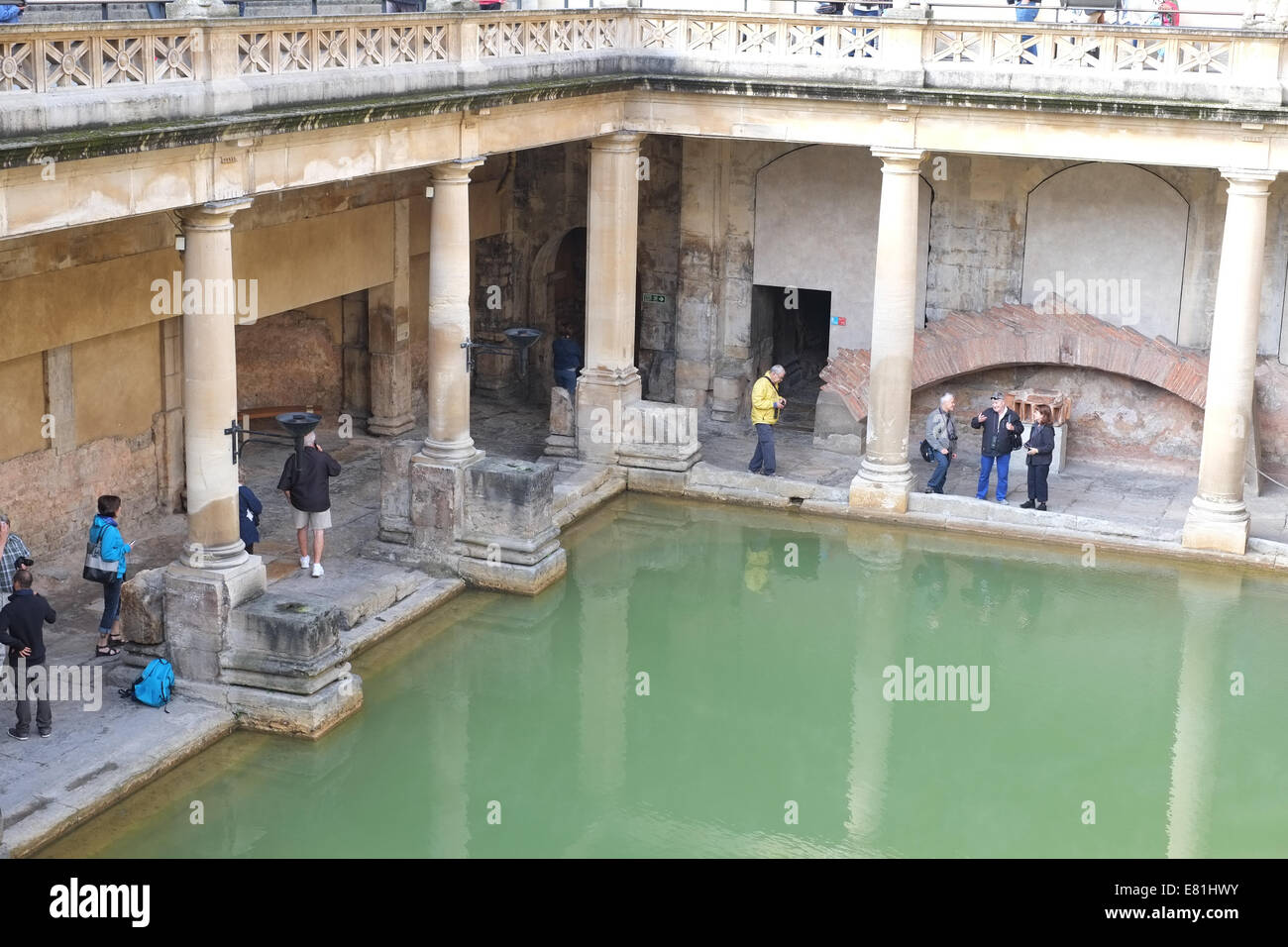 Romans baths hi-res stock photography and images - Alamy