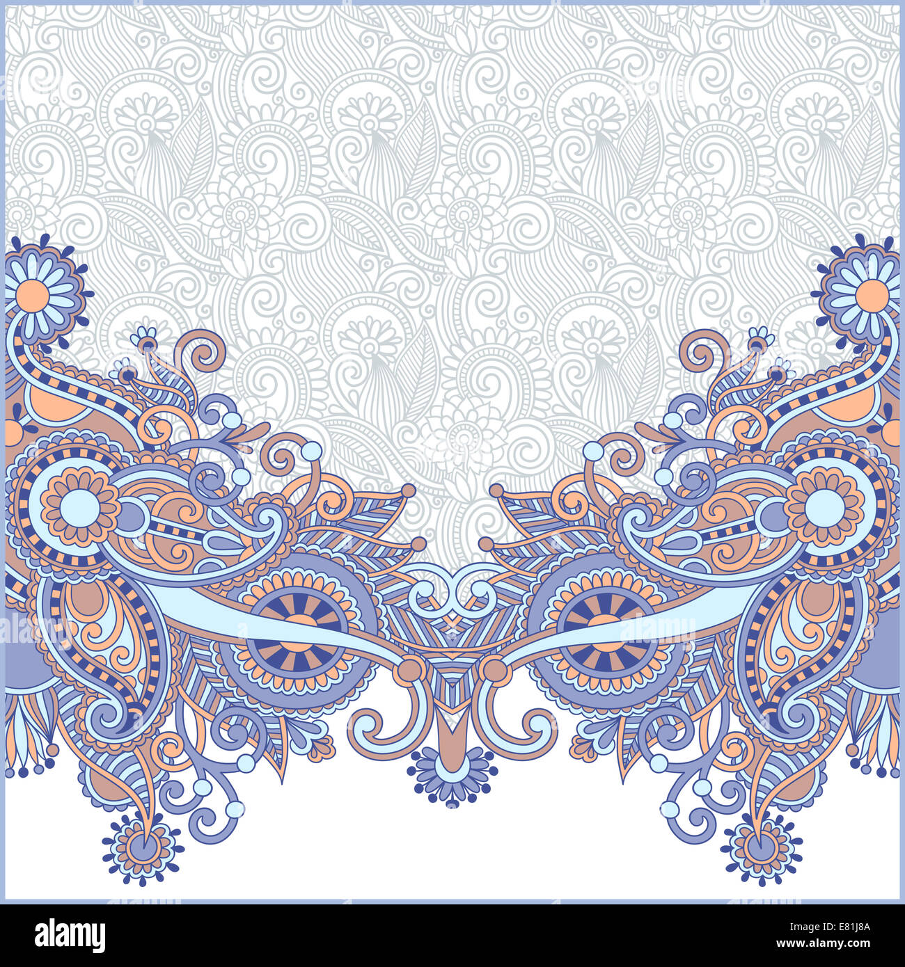 ornate card announcement Stock Photo - Alamy