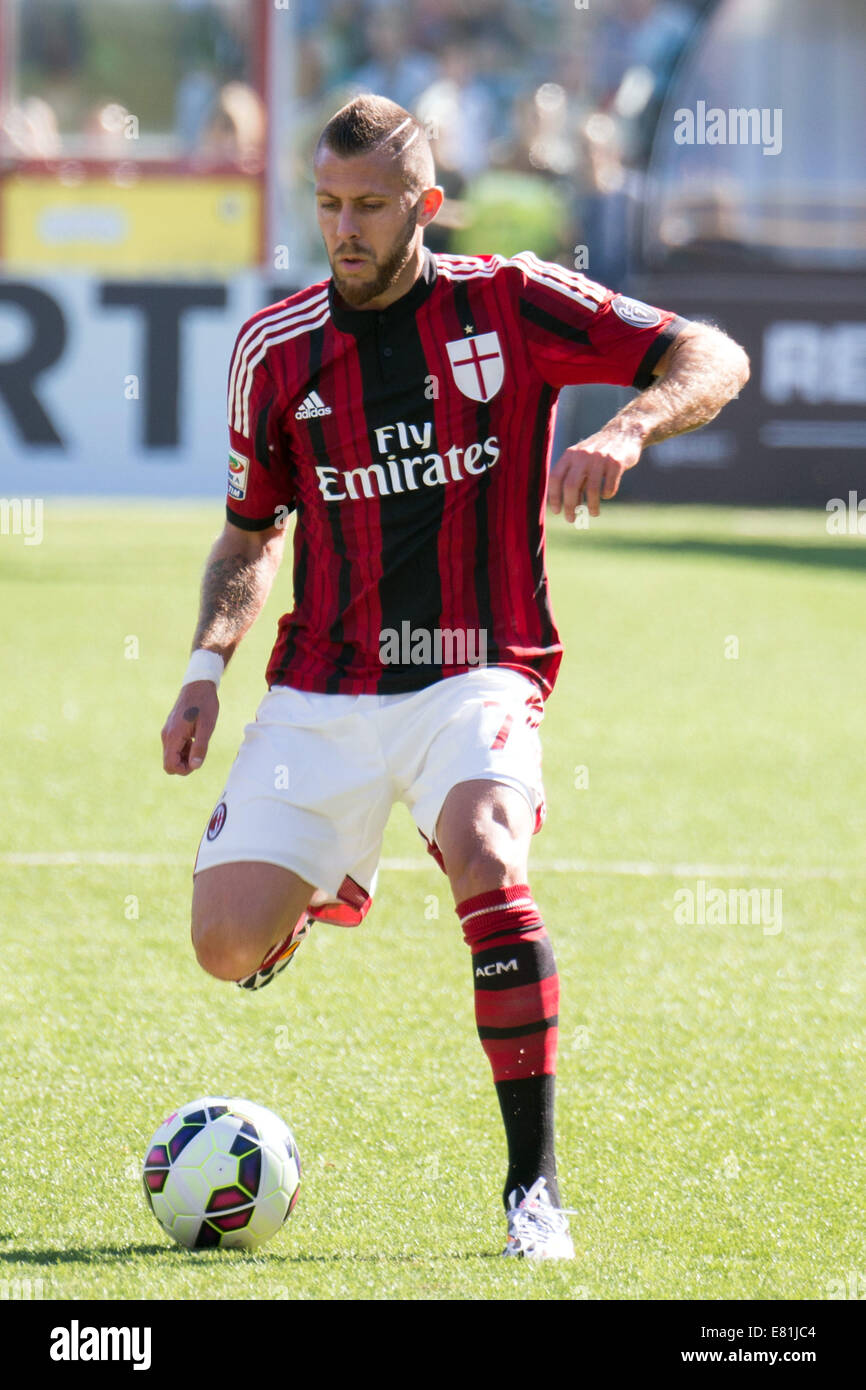 Cesena, Italy. 28th Sep, 2014. Jeremy Menez (Milan) Football/Soccer ...