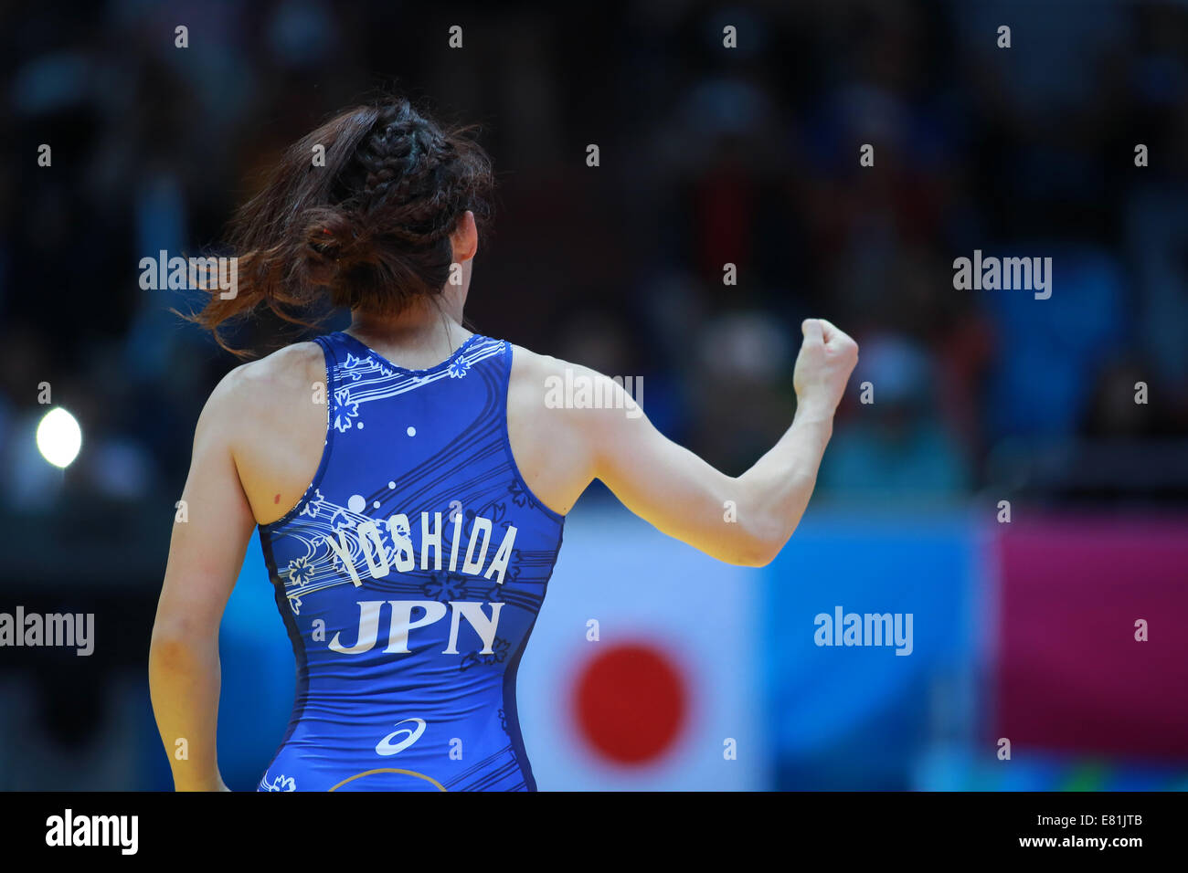Incheon, South Korea. 28th Sep, 2014. Saori Yoshida (JPN) Wrestling ...