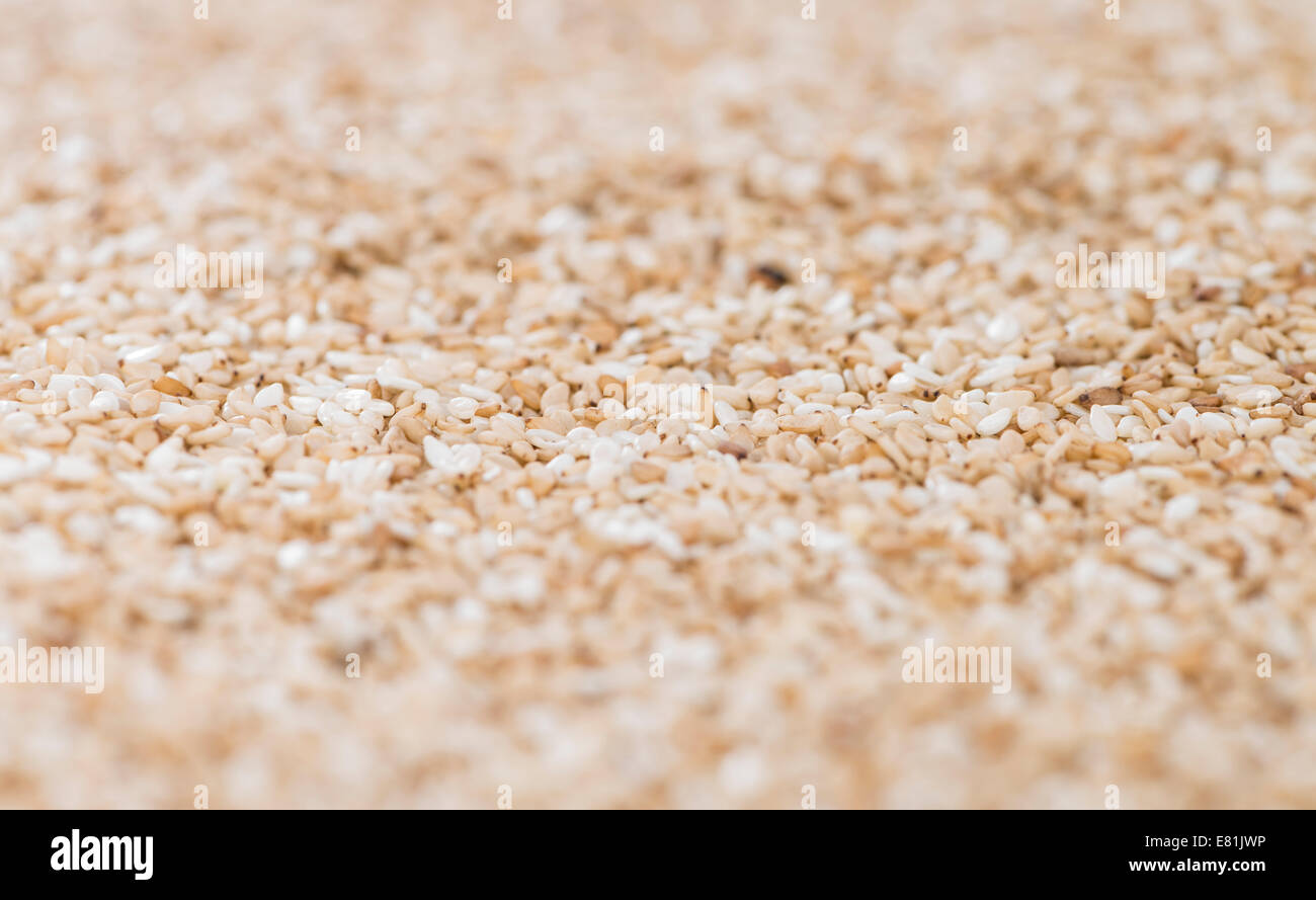 Sesame seed texture hi-res stock photography and images - Alamy
