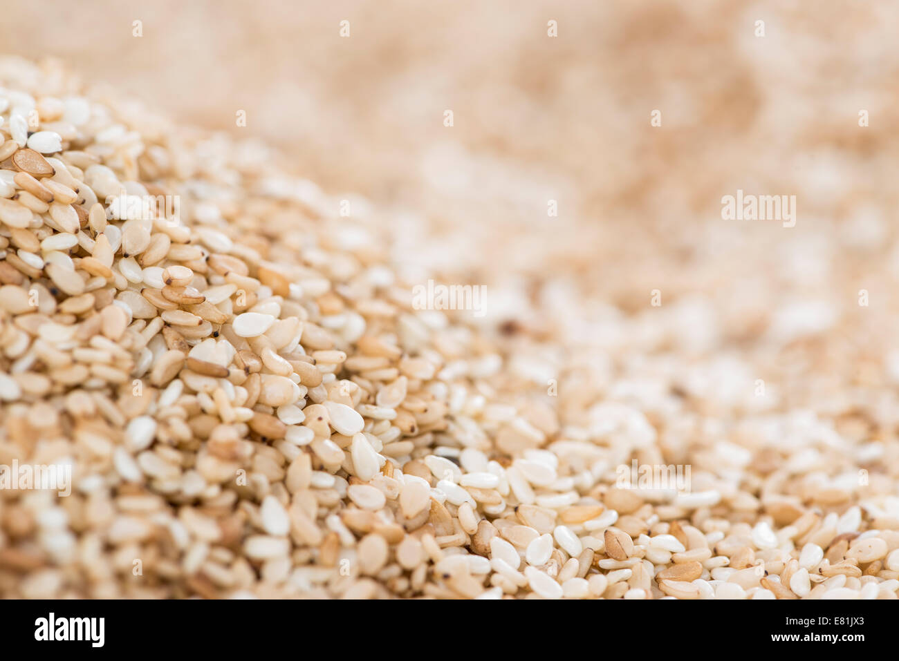 Sesame close-up shot for use as background or as texture Stock Photo ...
