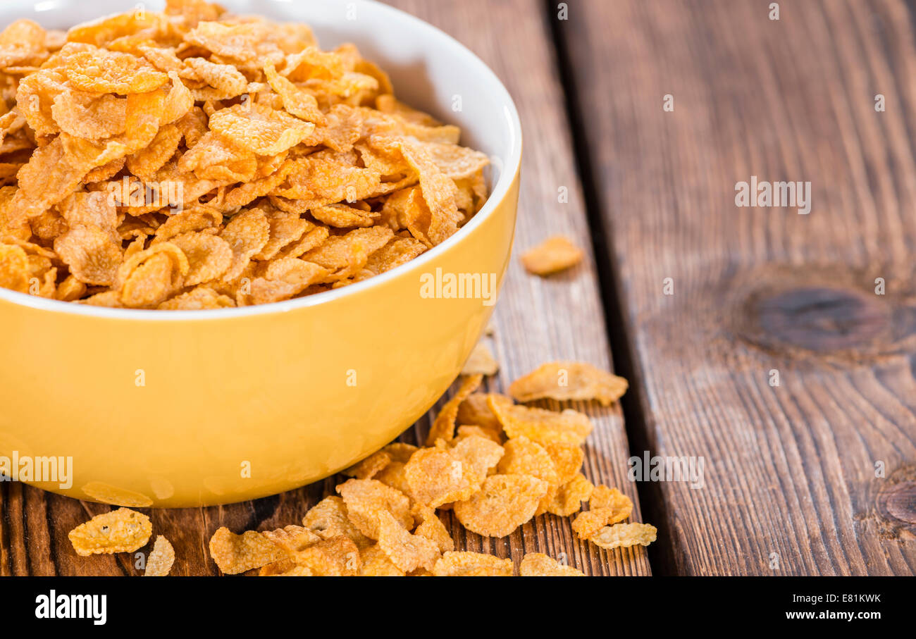 Golden cornflakes hi-res stock photography and images - Alamy