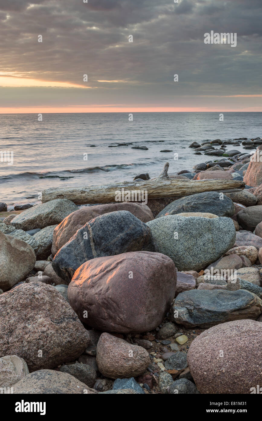 Coast of the Baltic Sea at the Gulf of Riga, Tūja, Salacgrīvas novads ...