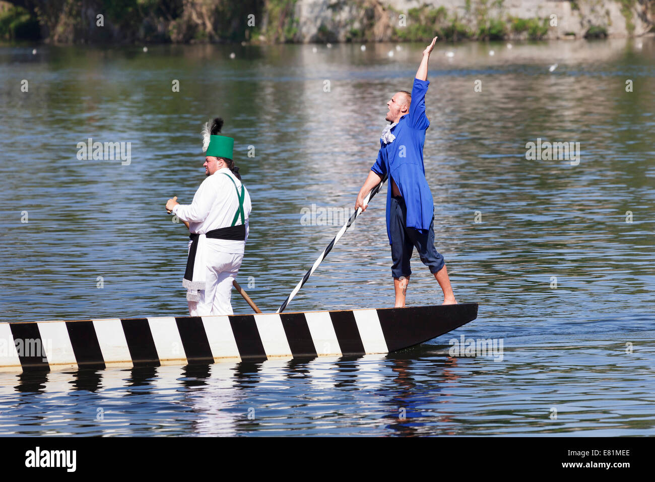 Water Jousting High Resolution Stock Photography and Images - Alamy