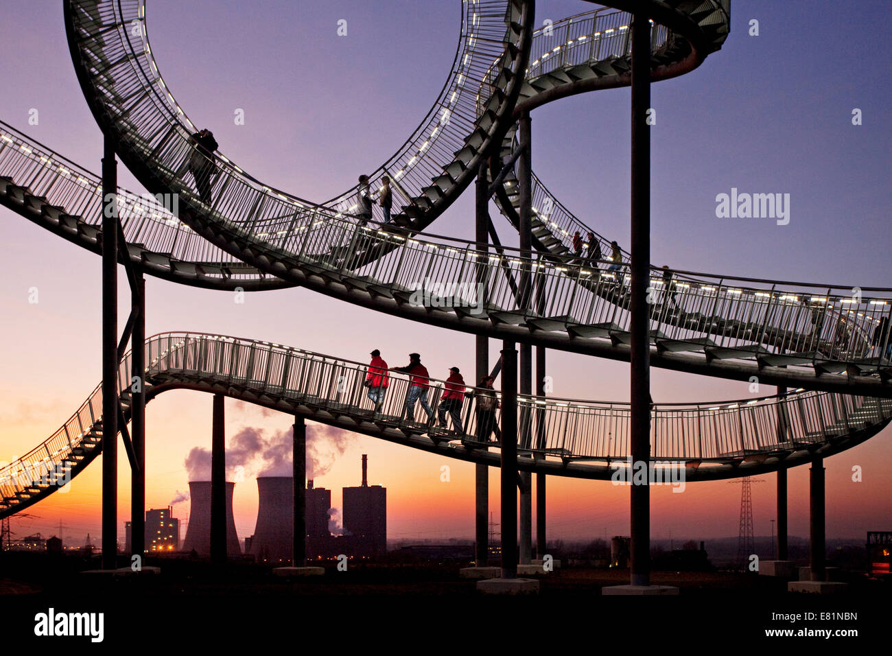Landmark Tiger & Turtle - Magic Mountain, walk-in sculpture, Anger Park ...