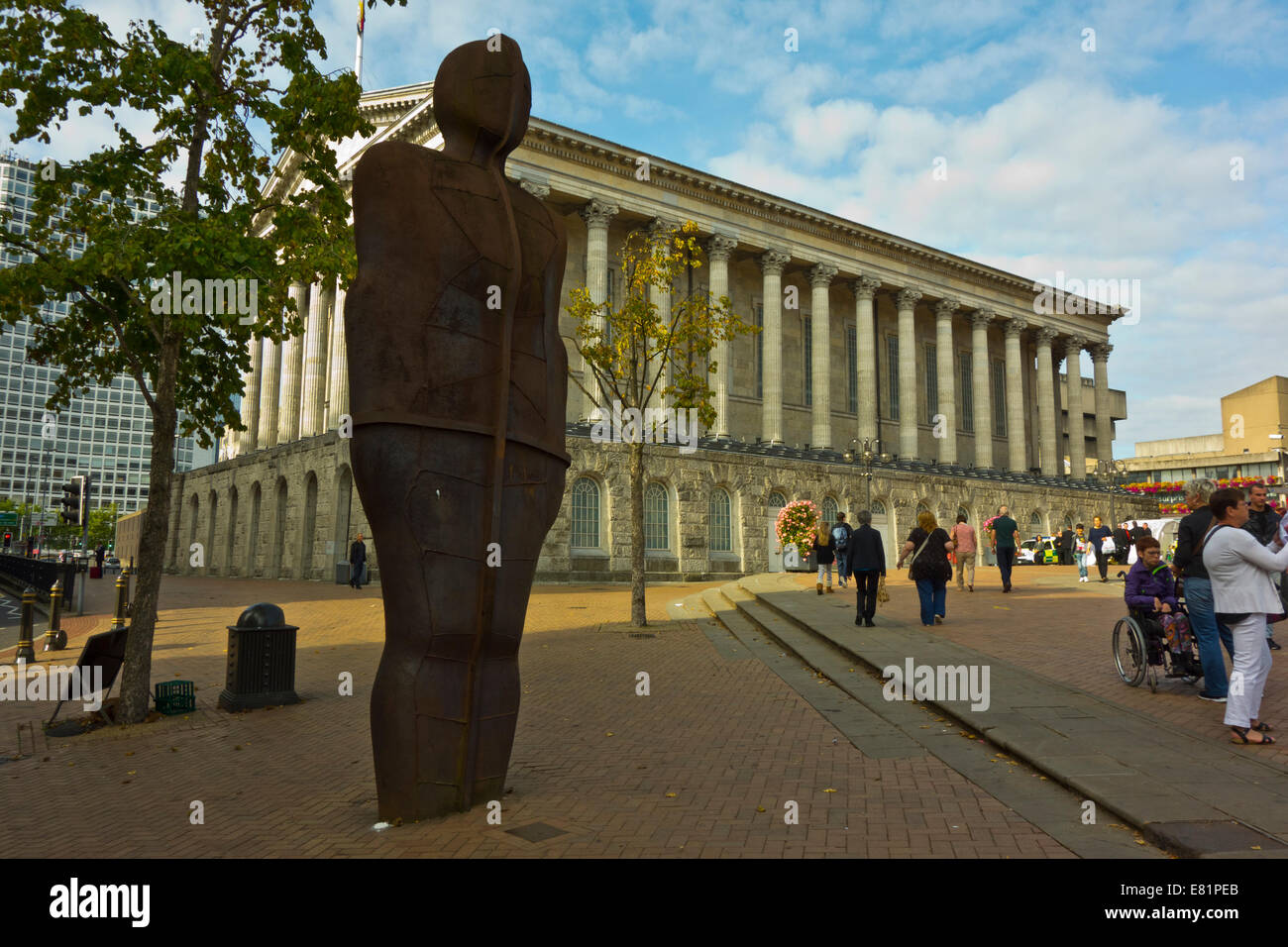 Iron: Man The Iron Man statue by Antony Gormley Victoria Square ...