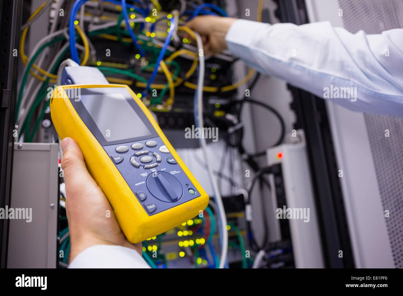 Digital cables tester hi-res stock photography and images - Alamy