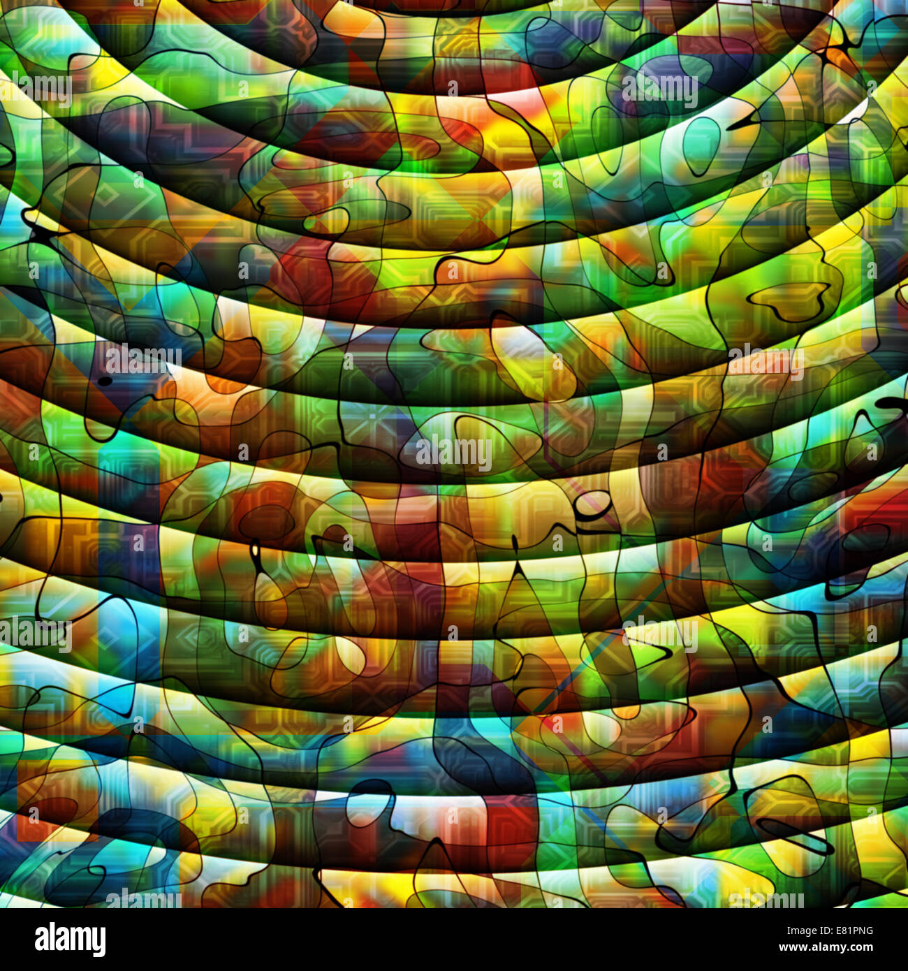 Curved lines hi-res stock photography and images - Alamy