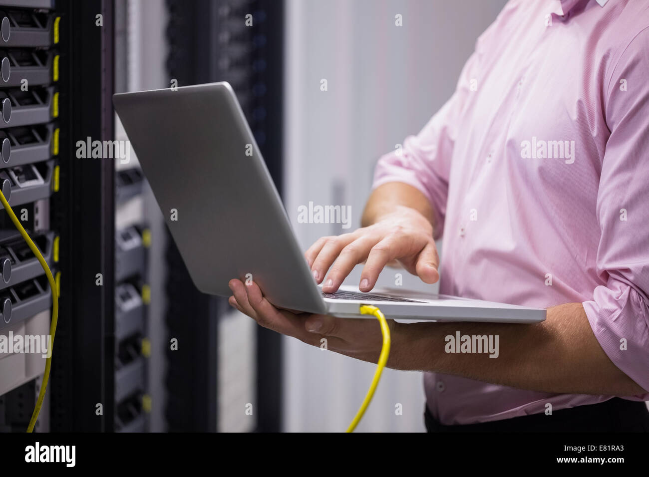 Mid typing hi-res stock photography and images - Alamy