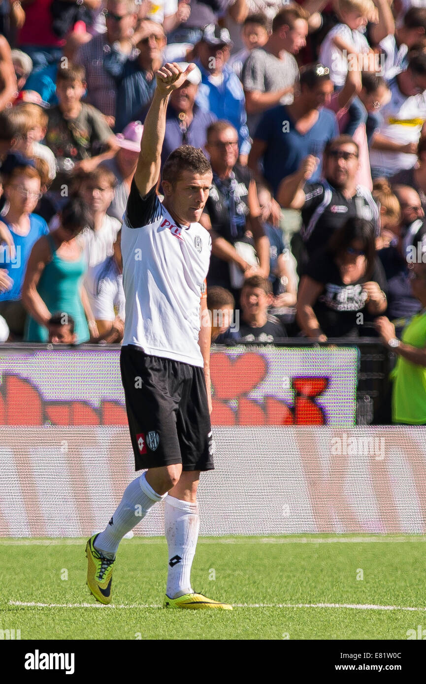 Cesena, Italy. 28th Sep, 2014. Davide Succi (Cesena) Football/Soccer ...