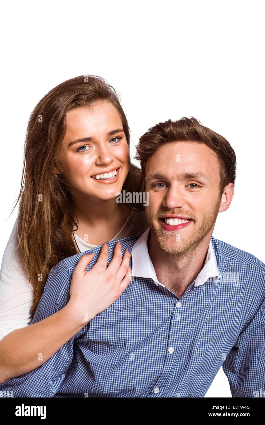 Close up young happy couple hi-res stock photography and images - Alamy