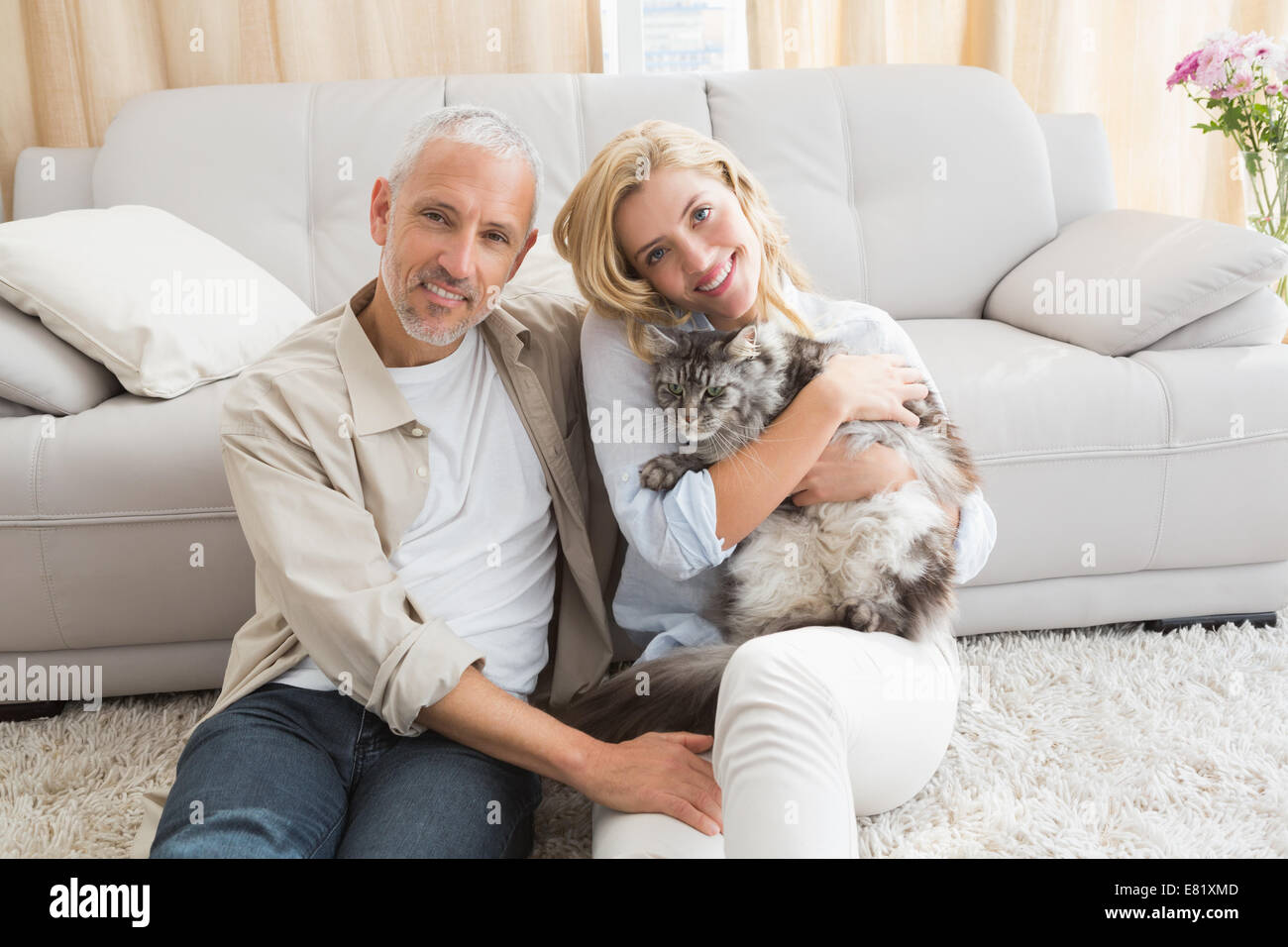 Couple with pet hi-res stock photography and images - Alamy