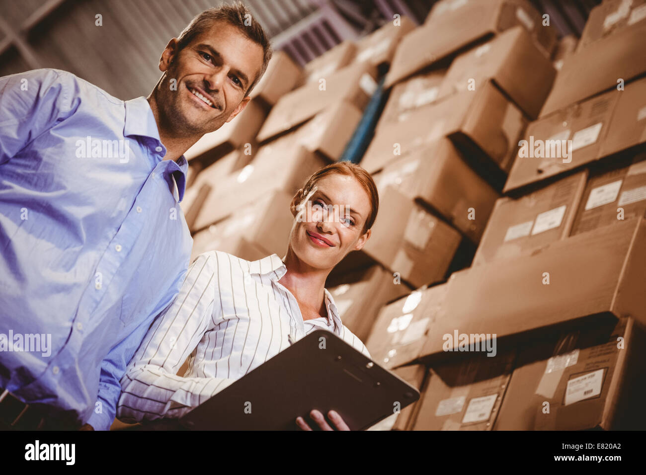 Colleague working together Stock Photo - Alamy