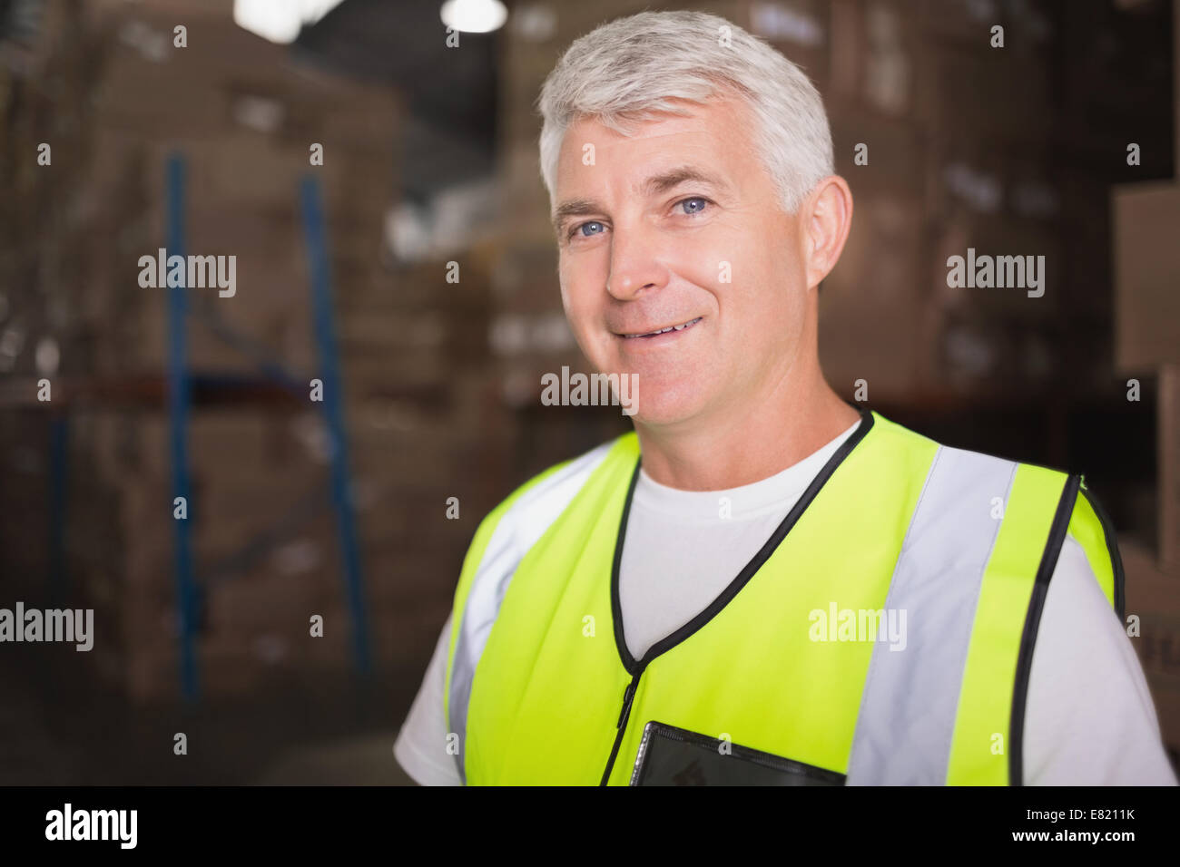 Close up male warehouse worker hi-res stock photography and images - Alamy